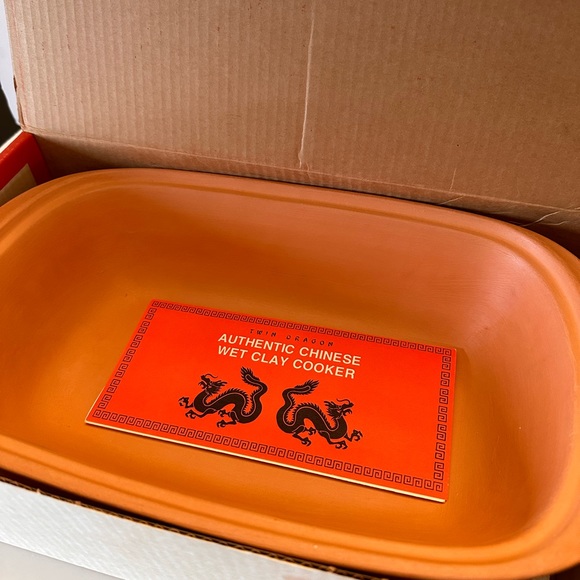 Twin Dragon | Dining | Authentic Rare Twin Dragon Chinese Wet Clay ...